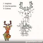 Une los puntos Navidad – Manualidades a Raudales