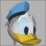 Cómo hacer al Pato Donald de papel. – Manualidades a Raudales